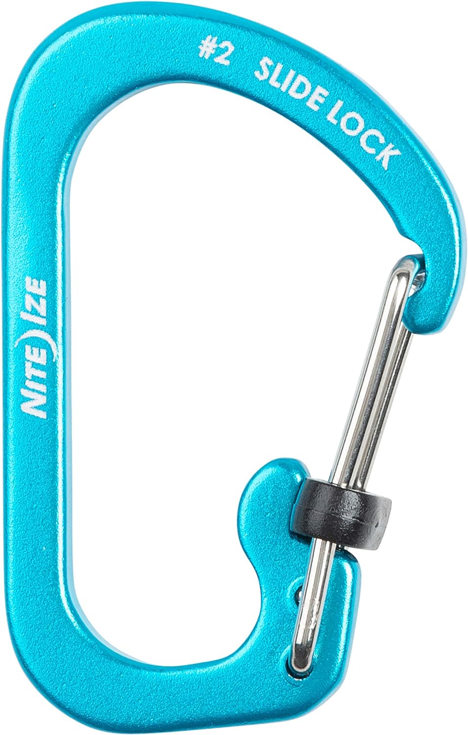 Nite Ize CSLA2 03 R6 SlideLock Carabiner Size 2 Blue 2 80 Free