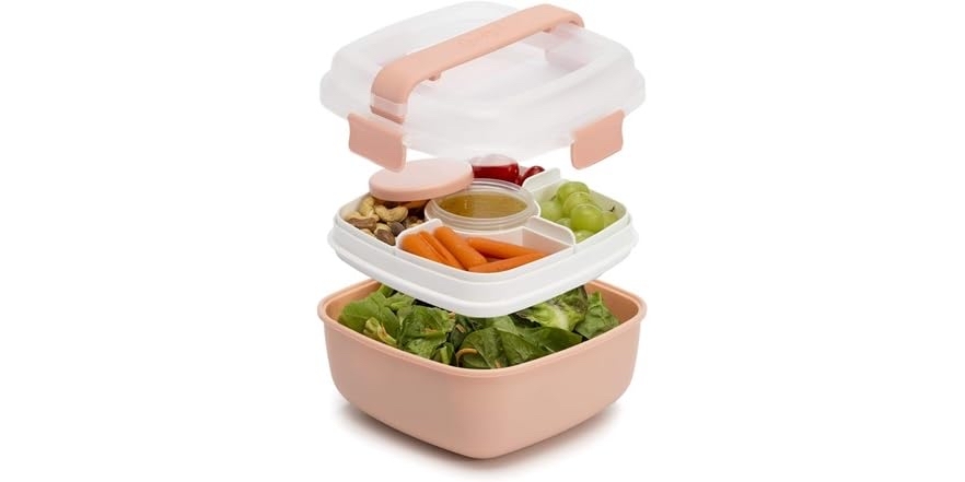 Goodful Stackable Lunch Box Container - $9.42 - Free shipping for Prime ...