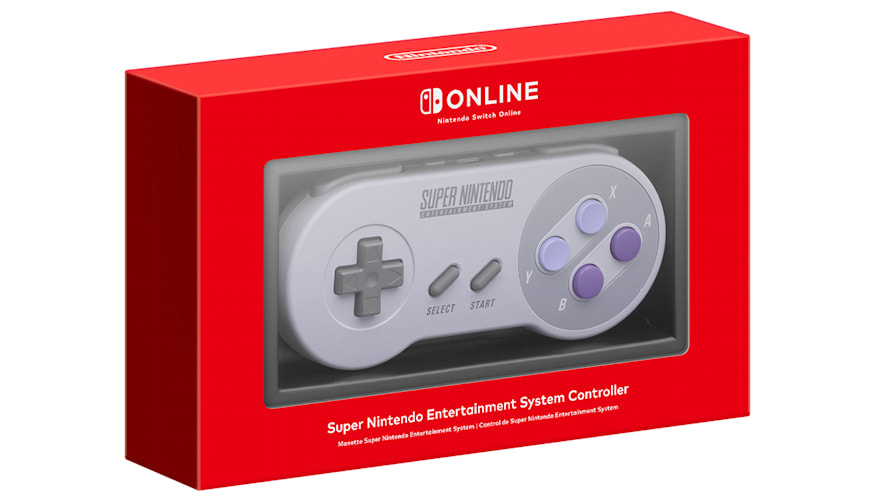 Nintendo Switch Online Members: 2-Pack NES Controllers $60, SNES Controller