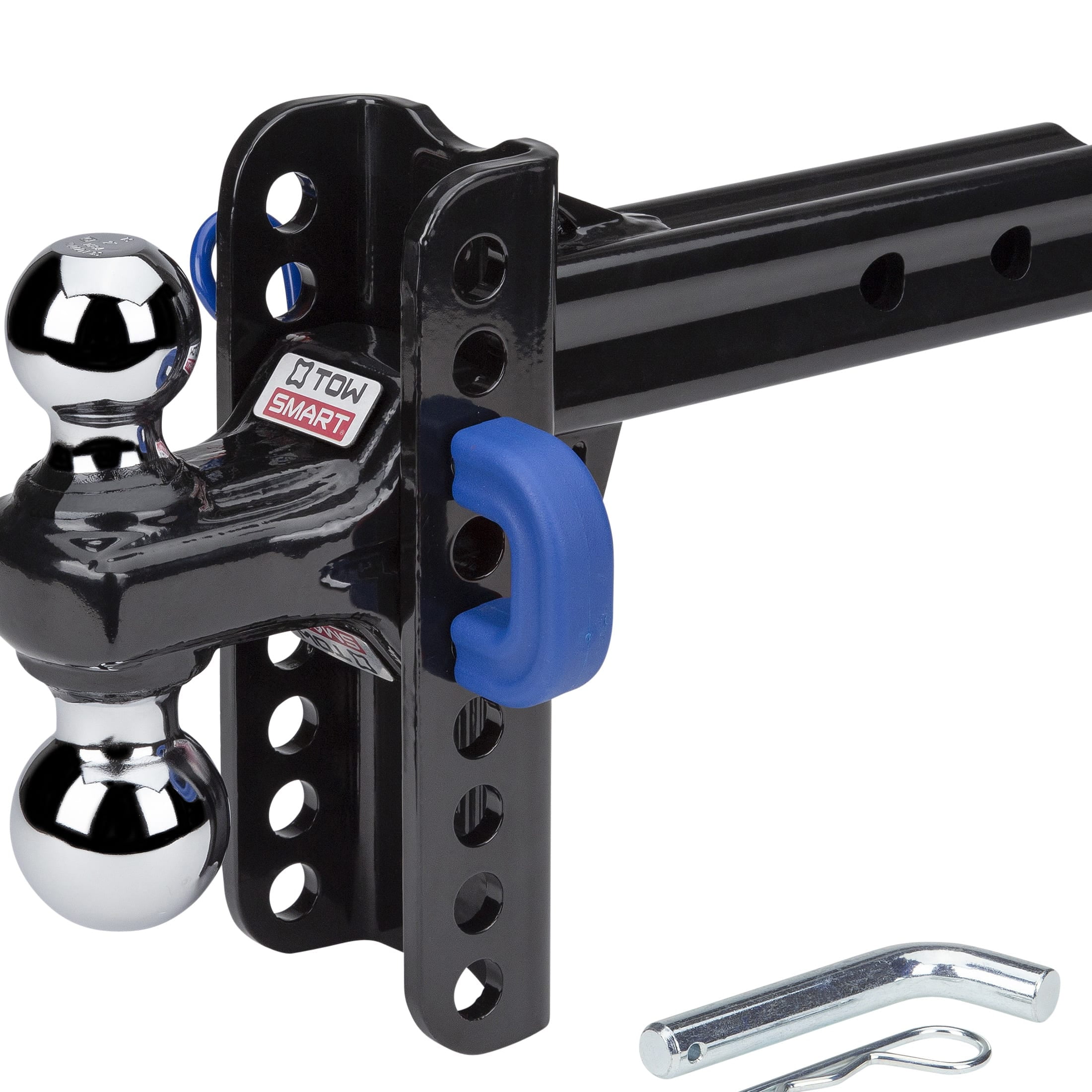 TowSmart Hitch Towing Dual Ball X-Mount Class V 5.5in Drop 2in Receiver ...