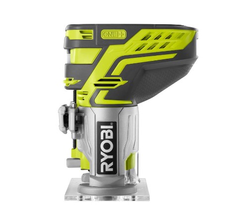 RYOBI ONE 18V Fixed Base Trim Router Factory Blemished 15 Pc Bit Set