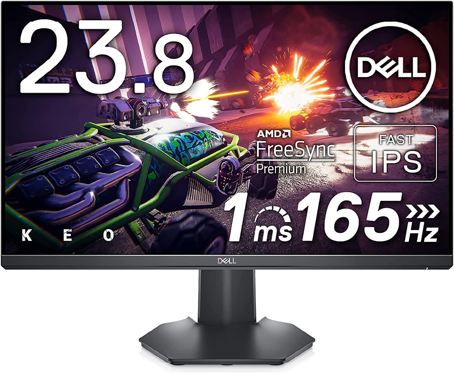 24" Dell G2422HS 1920x1080 165Hz FreeSync IPS Gaming Monitor