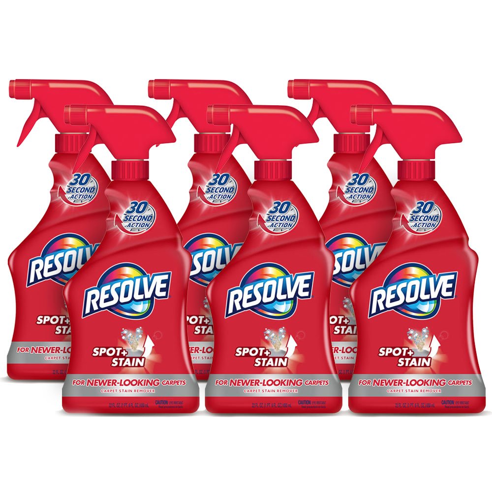 6-Count 22-Oz Resolve Triple Oxi Advanced Carpet Cleaner and Stain ...