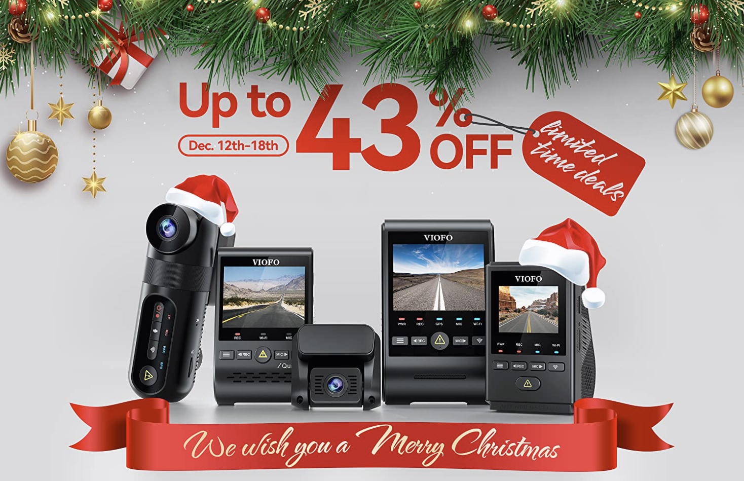 VIOFO Dash Cams on Sale (A129 Plus Duo, A119 V3, Pro Duo) $133.9