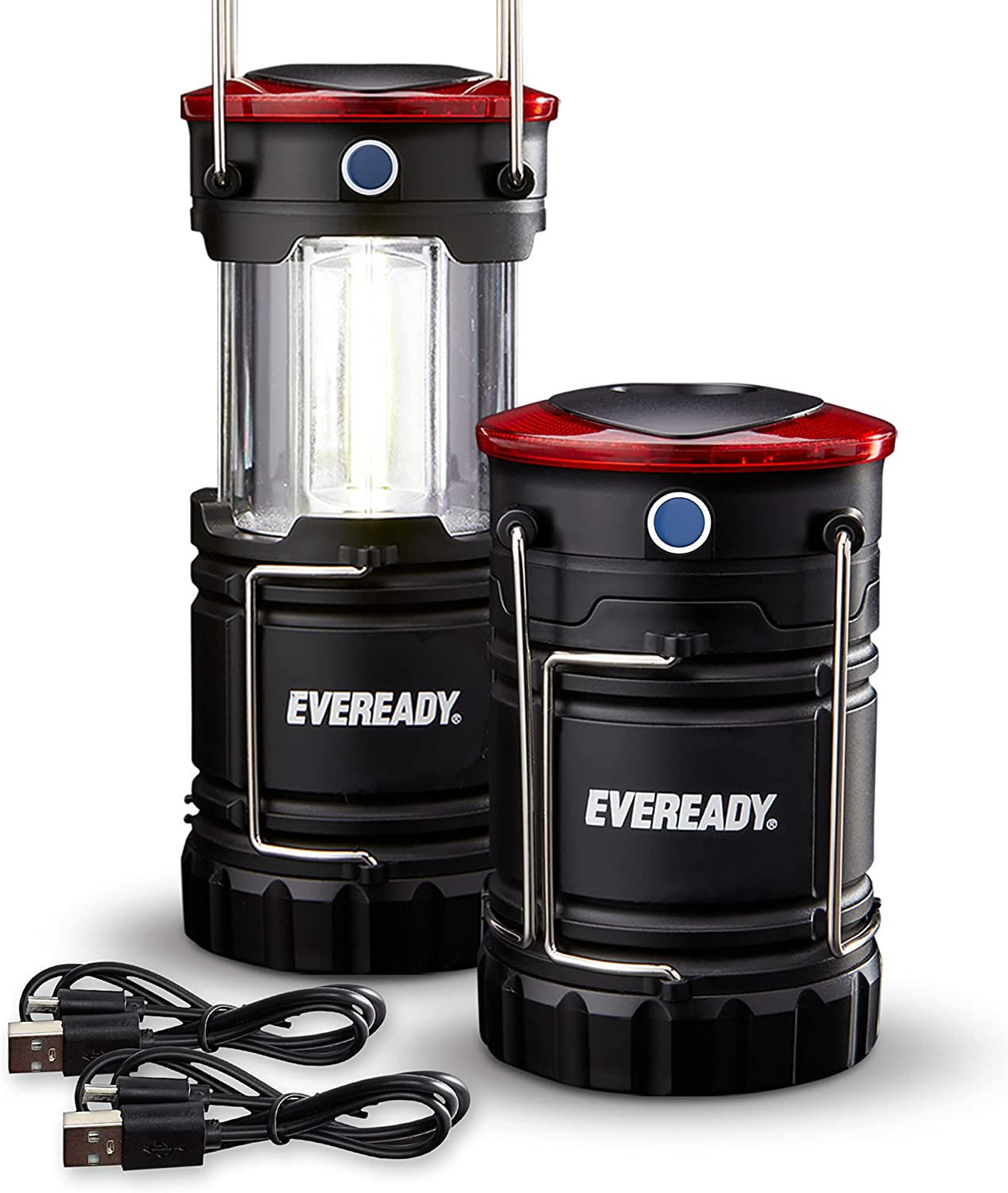 Amazon.com : EVEREADY 360 LED Camping Lantern (2-Pack), Collapsible LED ...