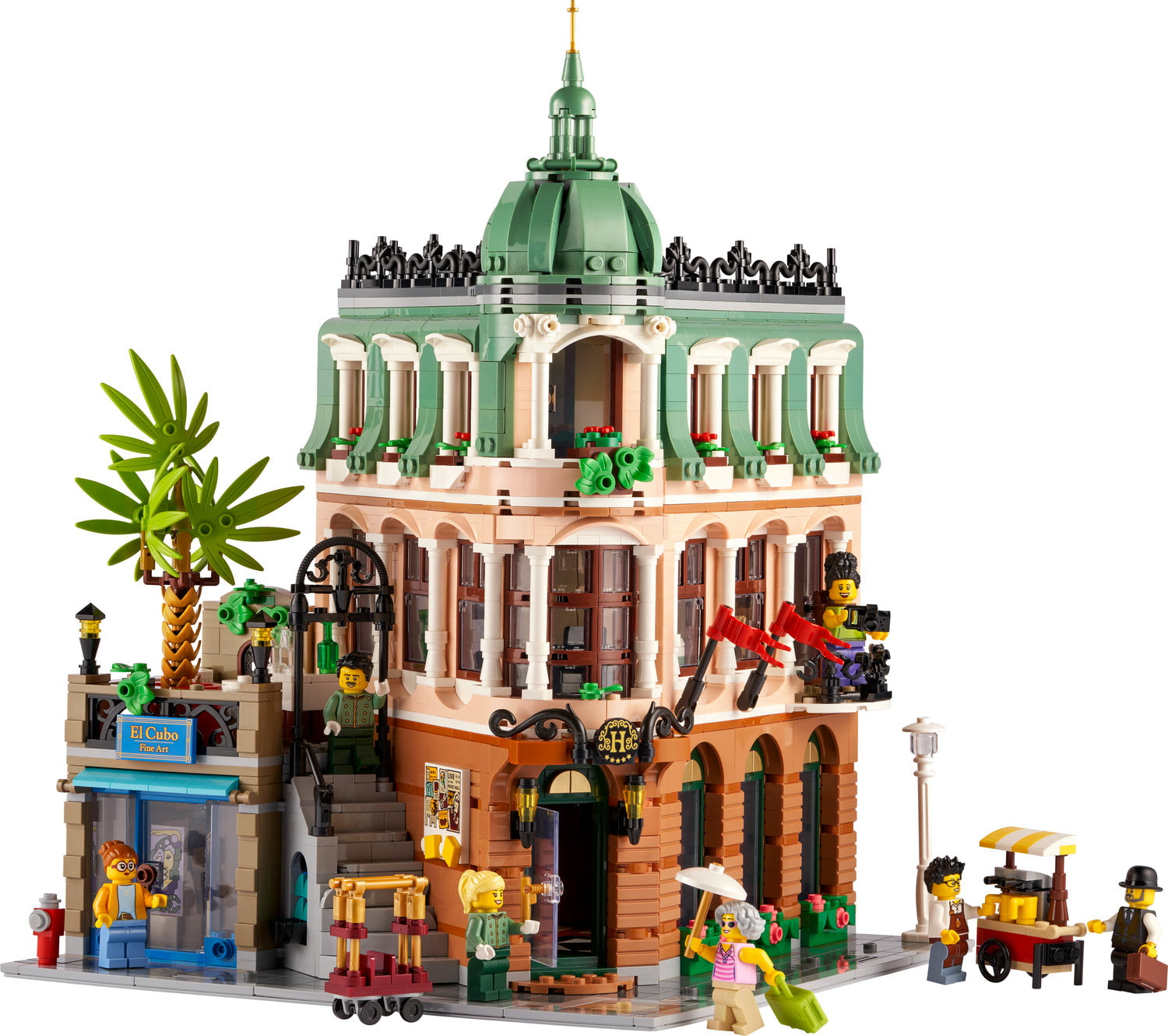 3,066-Piece LEGO Icons Boutique Hotel Building Set