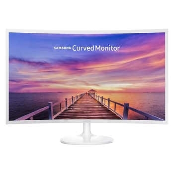 Samsung 27" Class CF39 Series FHD FreeSync Curved Monitor - $120