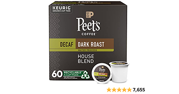 $30, Peet's 60 ct. YMMV, Dark Roast Decaffeinated Coffee K-Cup- Decaf ...
