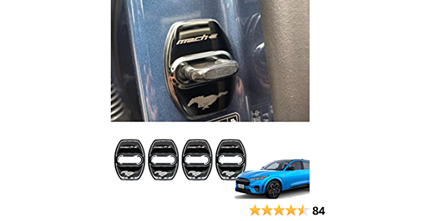 Mach-e Stainless Steel Door Arm Protection Cover Trim Interior ...