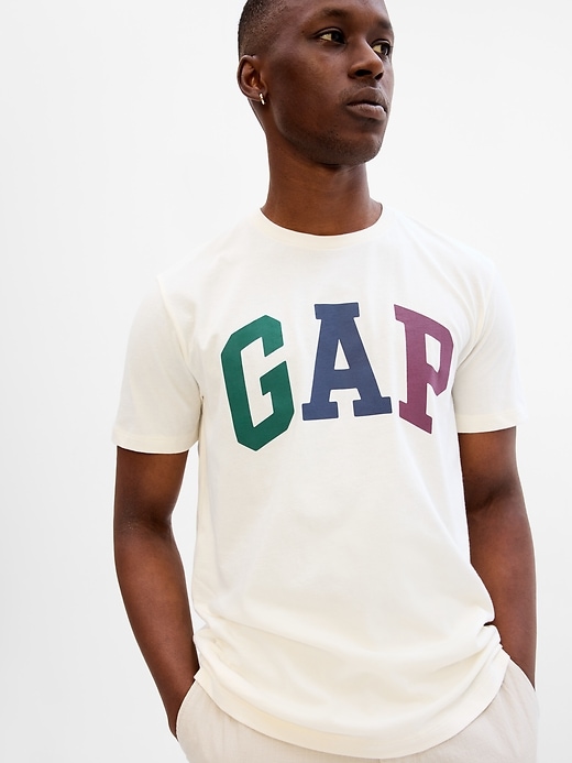 Gap Factory Outlet: Extra 50% Off Clearance: Men's Gap Logo T-shirt (Ivory)
