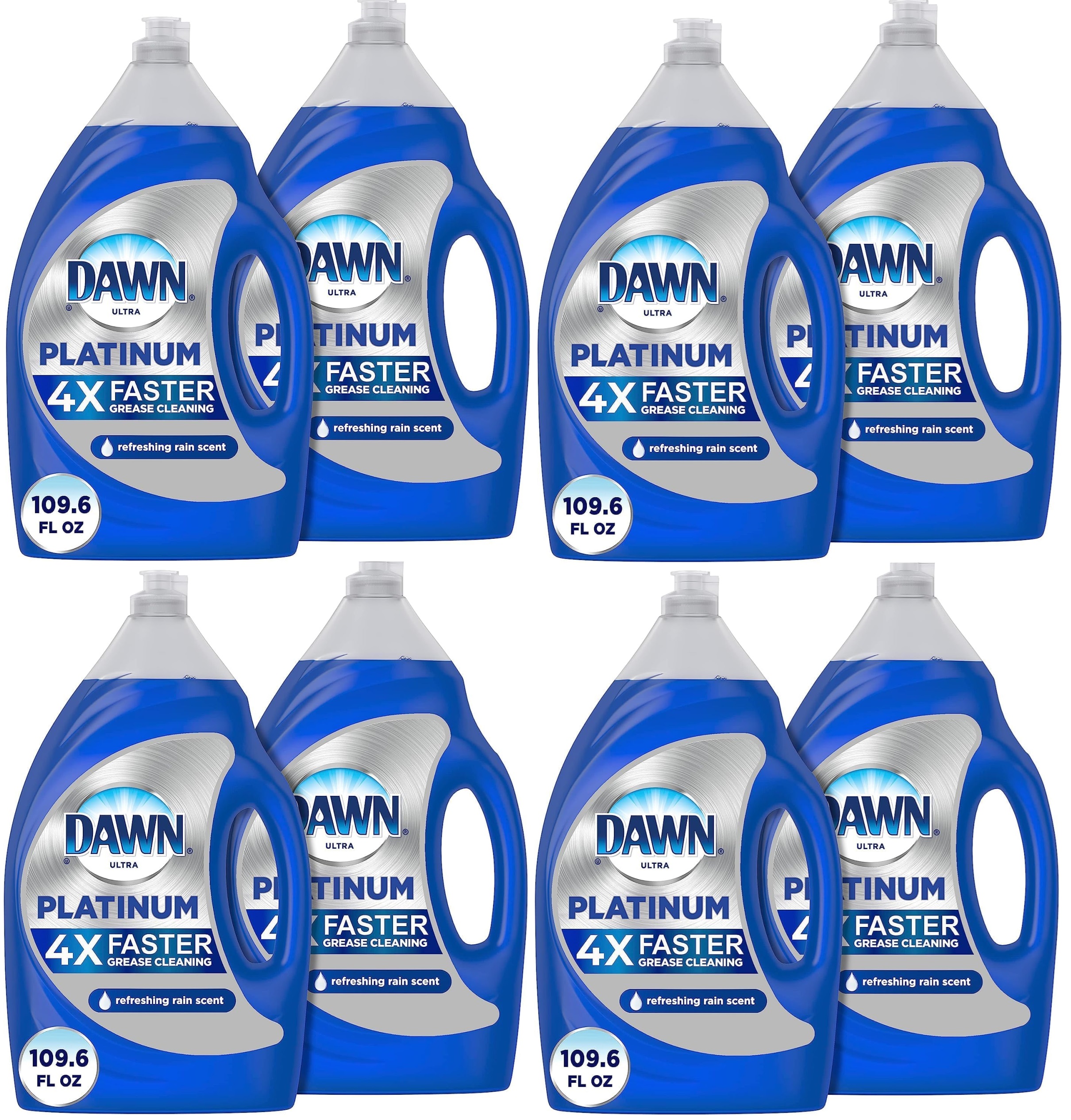 2 Pack 54 8 Oz Dawn Platinum Dish Sop Liquid Refreshing Rain Scent