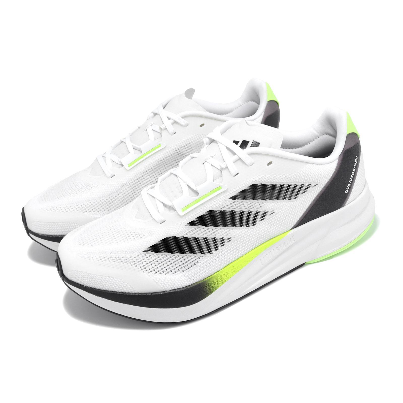 adidas Men's Duramo Speed Running Shoes (Cloud White/Core Black/Aurora ...