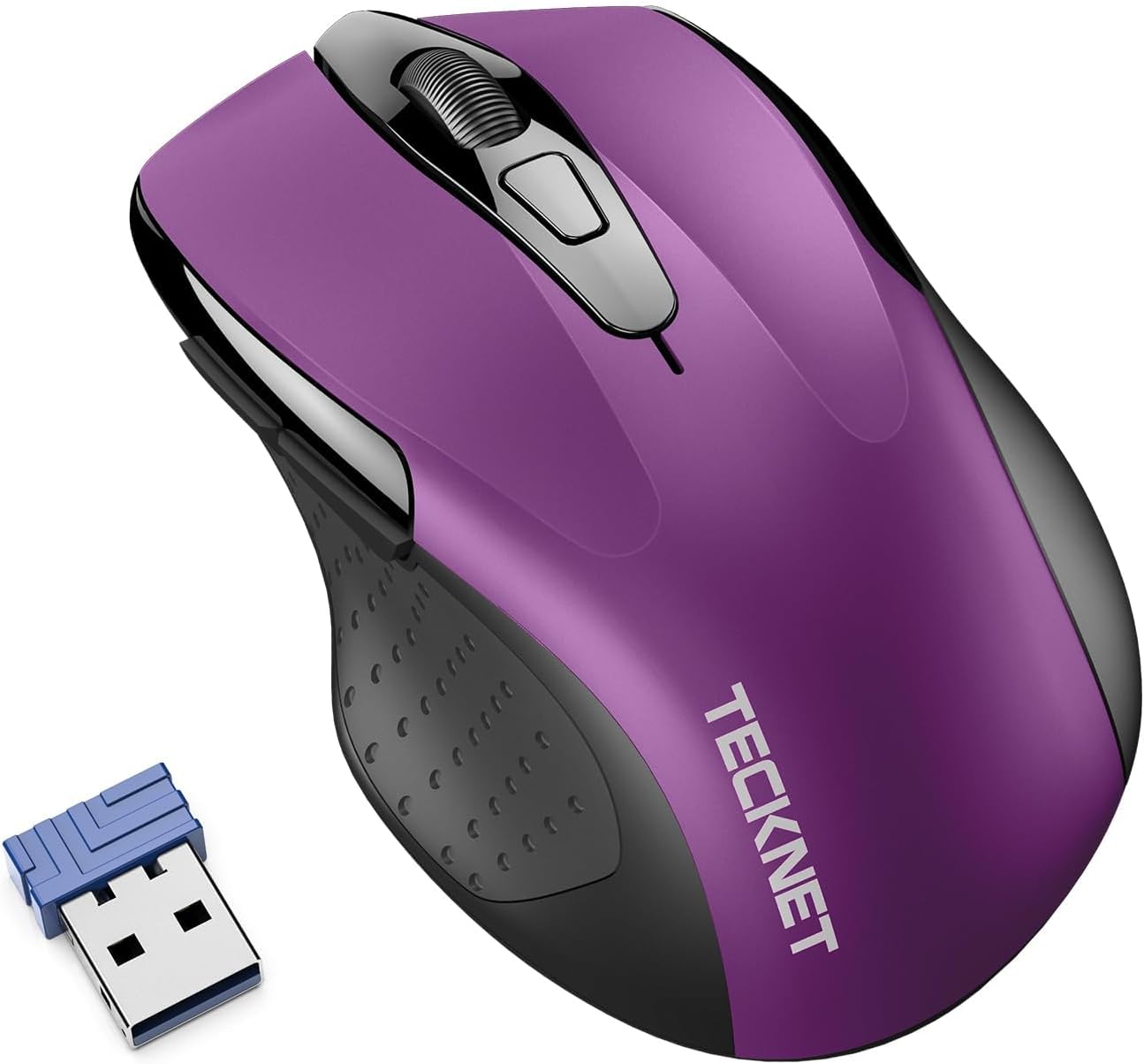Tecknet 6 Adjustable 4000 DPI Wireless Silent Optical Mouse (4 colors ...