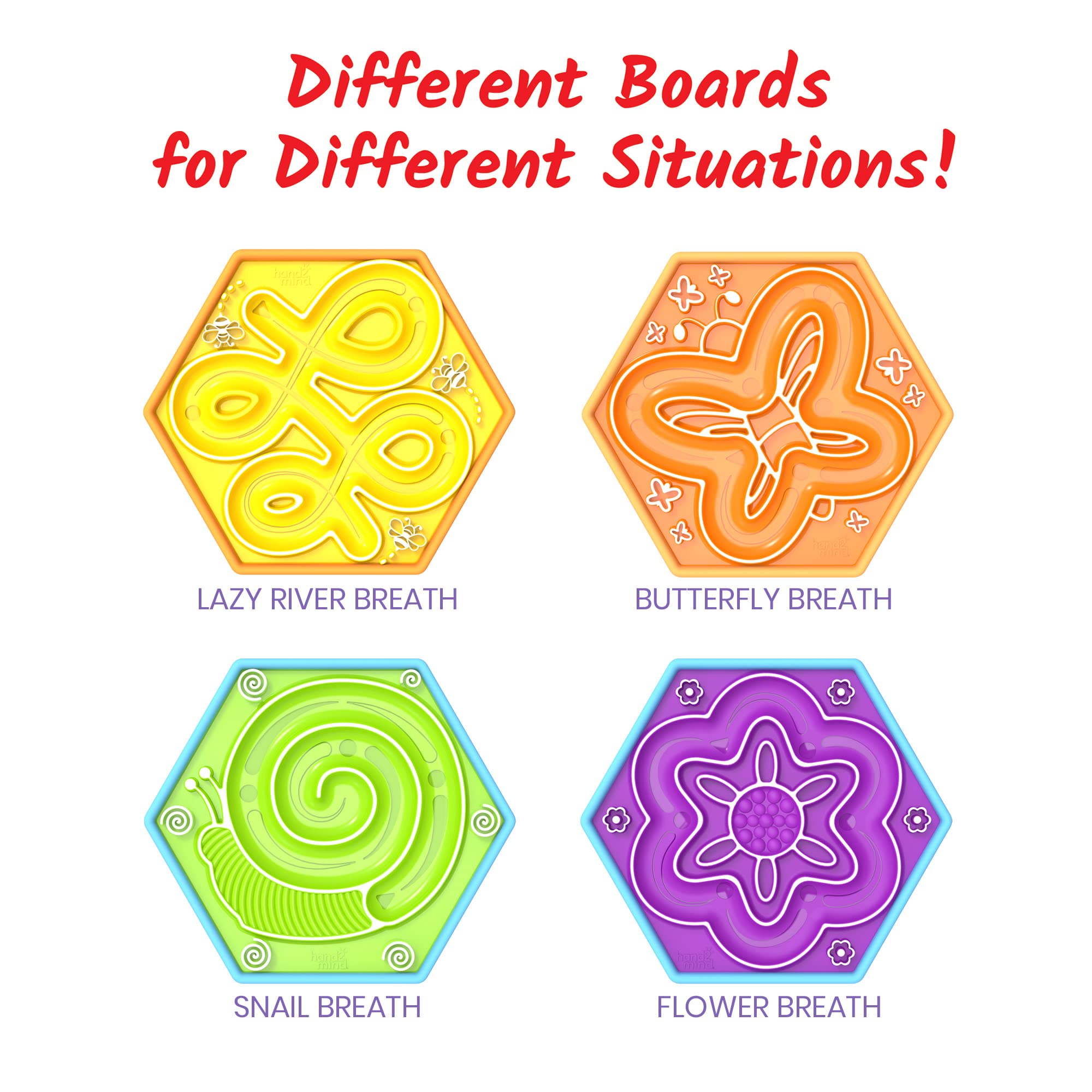 $4.45: hand2mind Mindful Maze Garden Pack, Finger Labyrinth for Kids ...