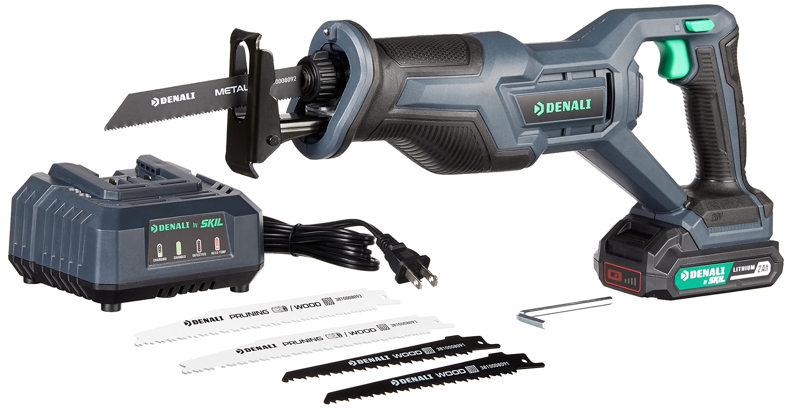 $37.49 (Prime Members): Denali by SKIL 20V Cordless Reciprocating Saw ...