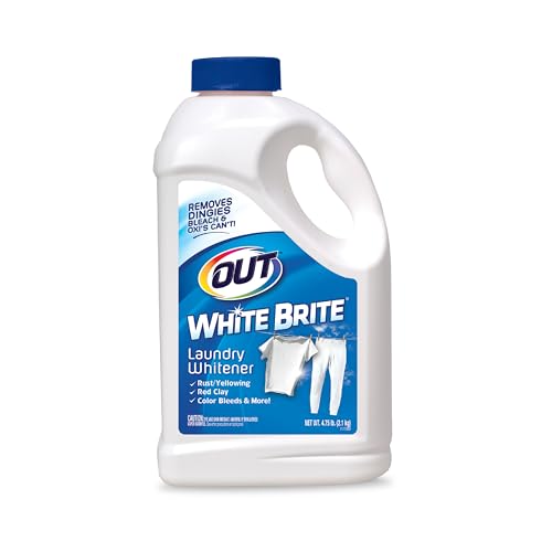 $15: 4.75-Pound OUT White Brite Laundry Whitener Powder at Amazon