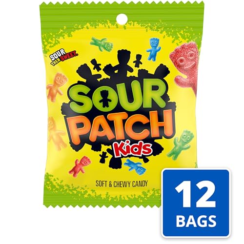 Prime Members: 12-Pack 3.6-Oz Sour Patch Kids Original Soft & Chewy Candy