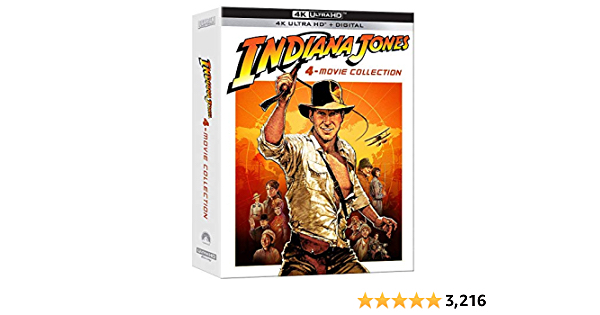 Indiana Jones 4-Movie Collection (4K UHD + Digital) - $41.99