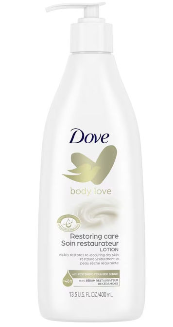 13.5-Oz Dove Body Love Body Lotion Restoring Care Fragranced 2 for 1.56 ...