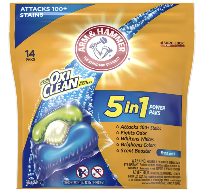 28-oz Arm & Hammer Liquid Laundry Detergent (various) 3 for $6.74 at ...