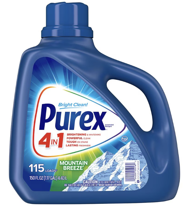 150-Oz Purex Liquid Laundry Detergent $7.19 at Walgreens w/ In Store ...