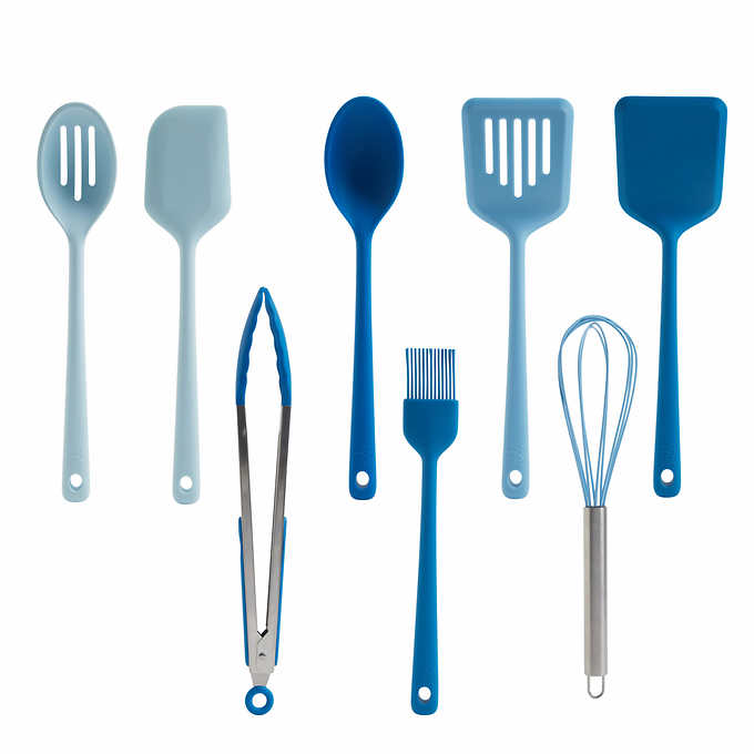 Core Kitchen Silicone Utensils, Set of 8 | Costco In-store $11.99