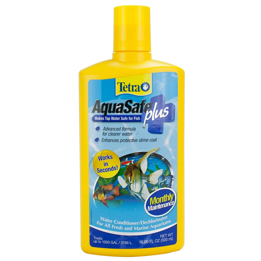 16.9-Ounce Tetra AquaSafe Plus aquarium Water Conditioner ...