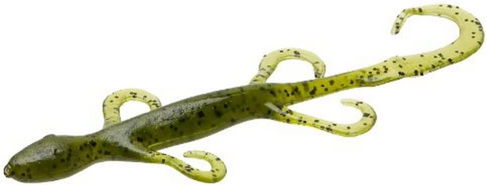 9-Pack 6" Zoom Bait Lizard Fishing Bait (various colors)