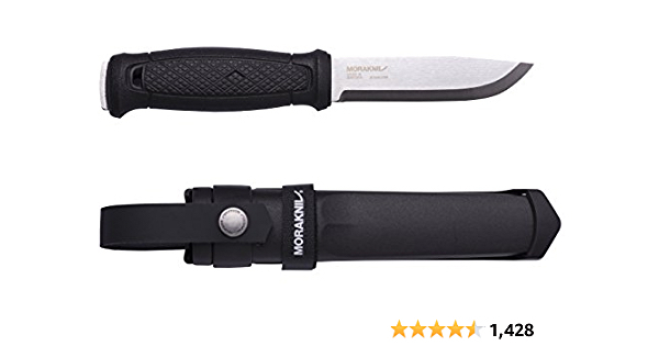 Morakniv Garberg Full Tang Fixed Blade Knife with Sandvik Stainless ...