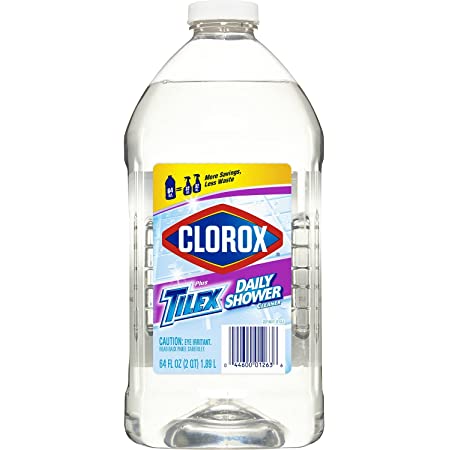 6-Pack 64oz Clorox Plus Tilex Daily Shower Cleaner Refil