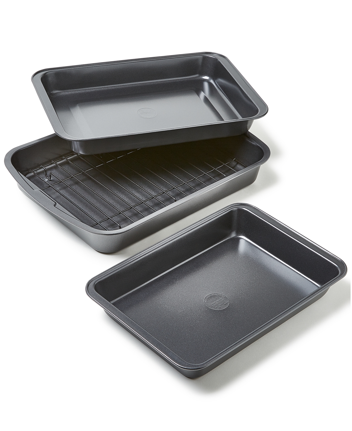 4-Piece Tools of the Trade Nested Roasting Pans $13 at Macy's w/ Free ...