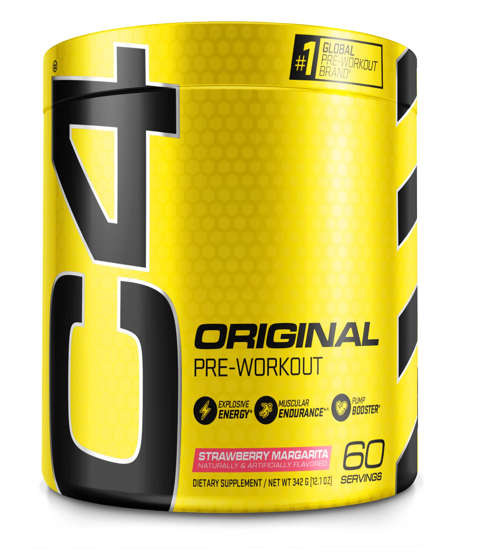 12 1 Oz Cellucor C4 Original Pre Workout Powder Strawberry Margarita