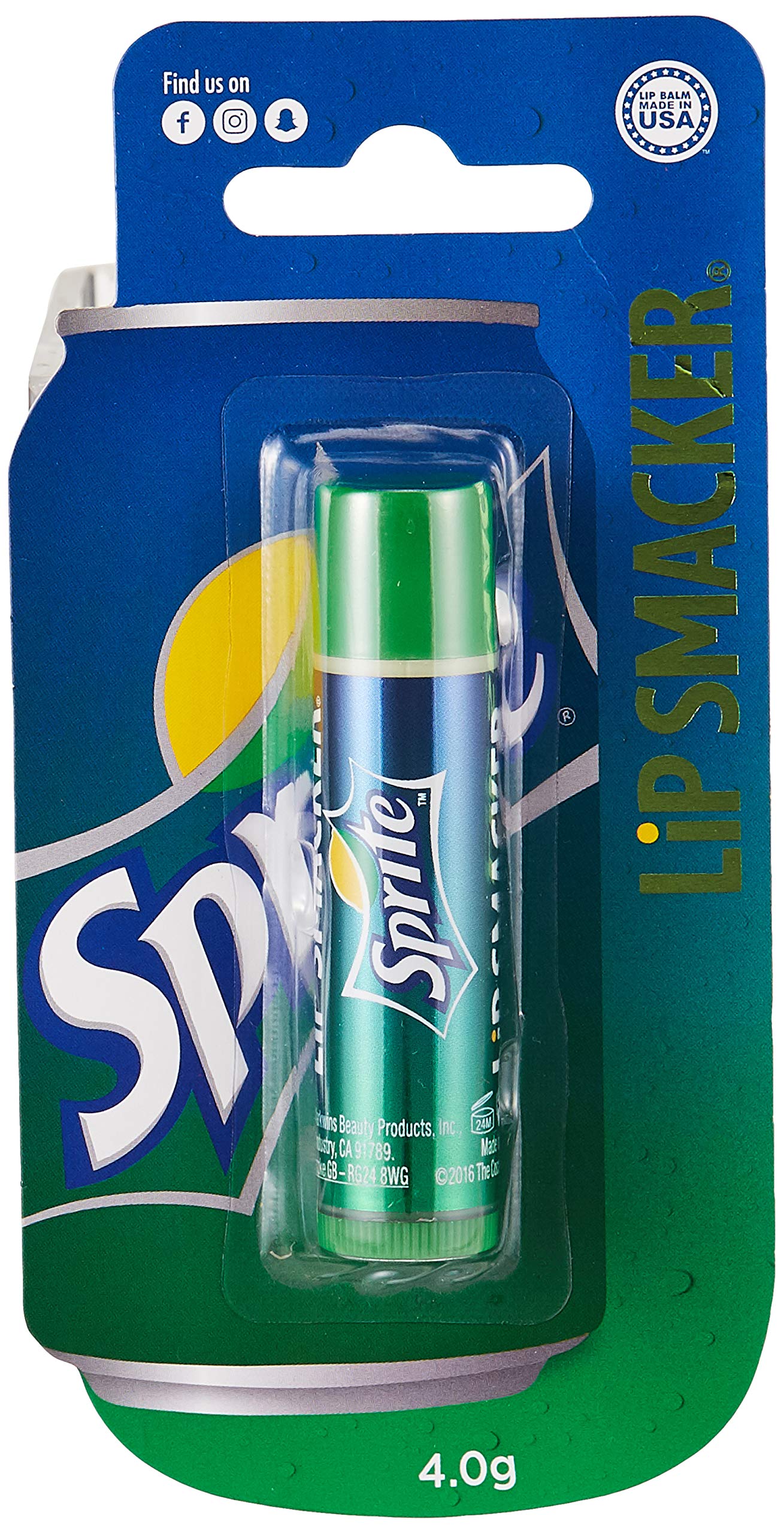 Lip Smacker Sprite Flavored Lip Balm (Matte Clear) $2.55 + Free ...