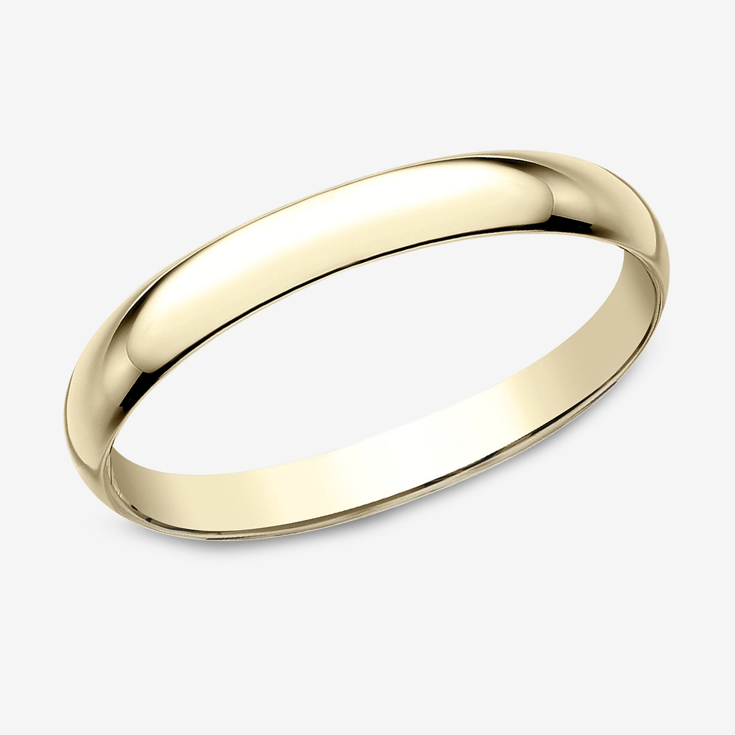 Wedding Band Ring Clearance: 2mm 10K Gold Band