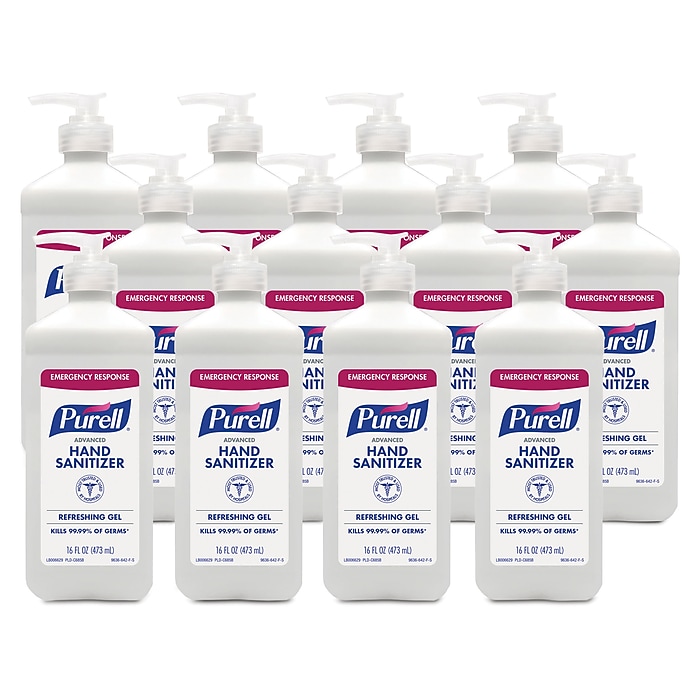12-Pack 16-Oz PURELL Advanced Instant Hand Sanitizer $10 ($0.83/ea) at ...