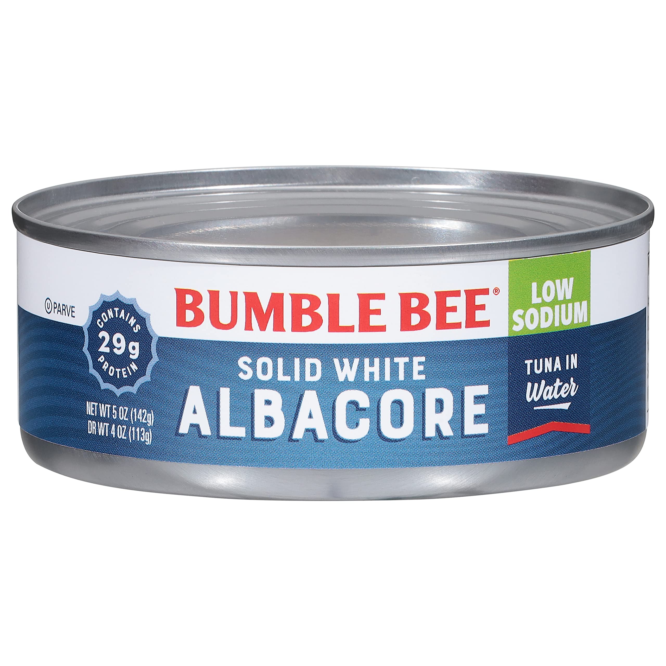 12-Pack 5-Oz Bumble Bee Low Sodium Solid White Albacore Tuna in Water ...