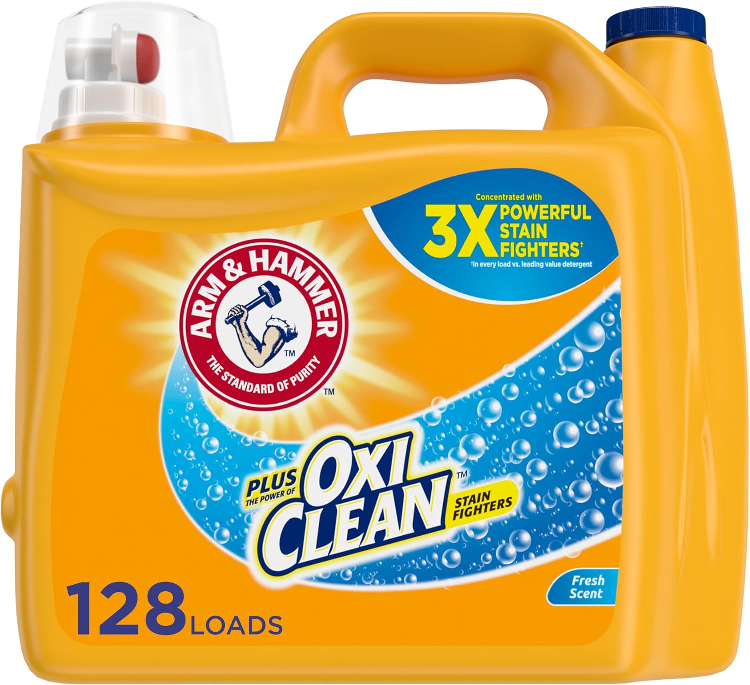 166.5-Oz Arm & Hammer Plus OxiClean (Fresh Scent) $9.80 w/ S&S + Free Shipping w/ Prime or on $35+