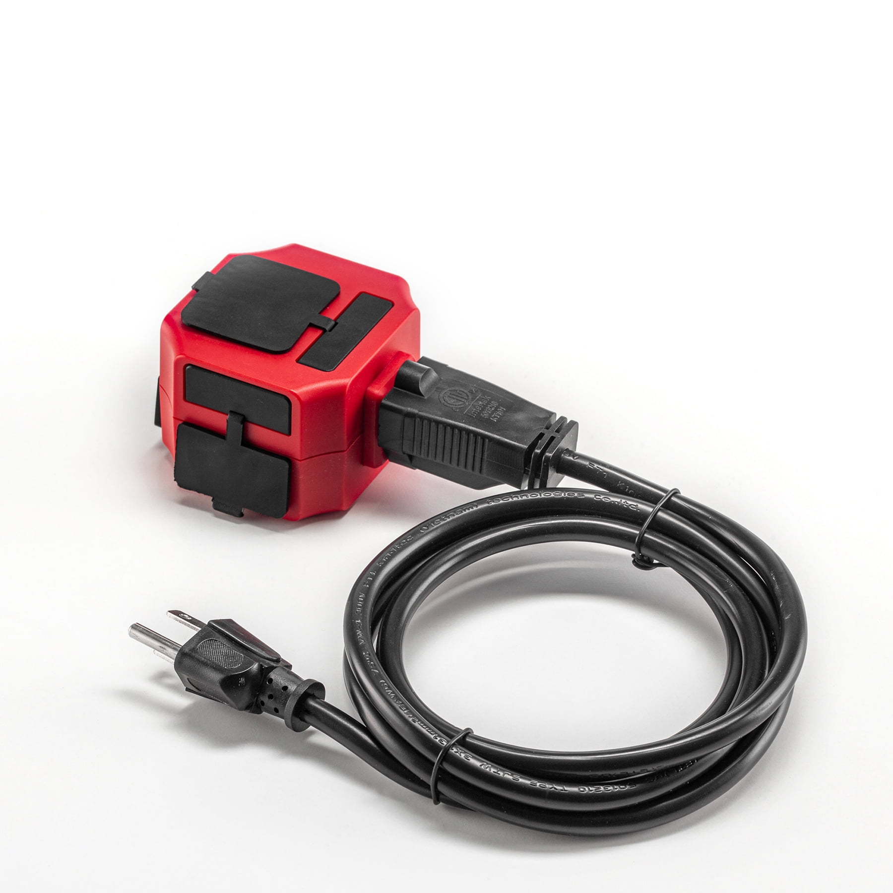 Hyper Tough 3 in 1 Power Hub Set W 6 Extension Cord 9 Free S H W
