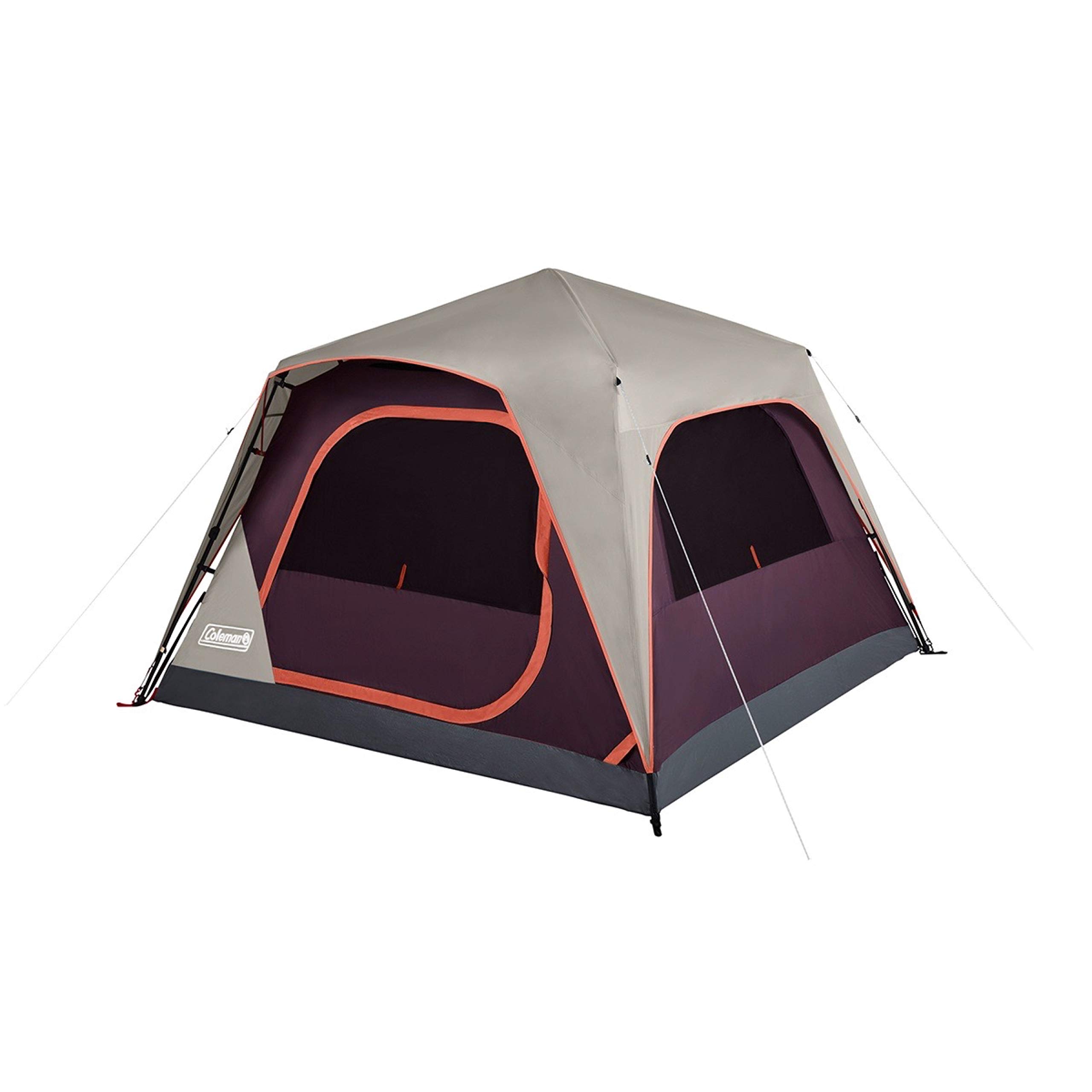4-Person Coleman Skylodge Instant Setup Camping Tent (w/ Pre-Attached ...
