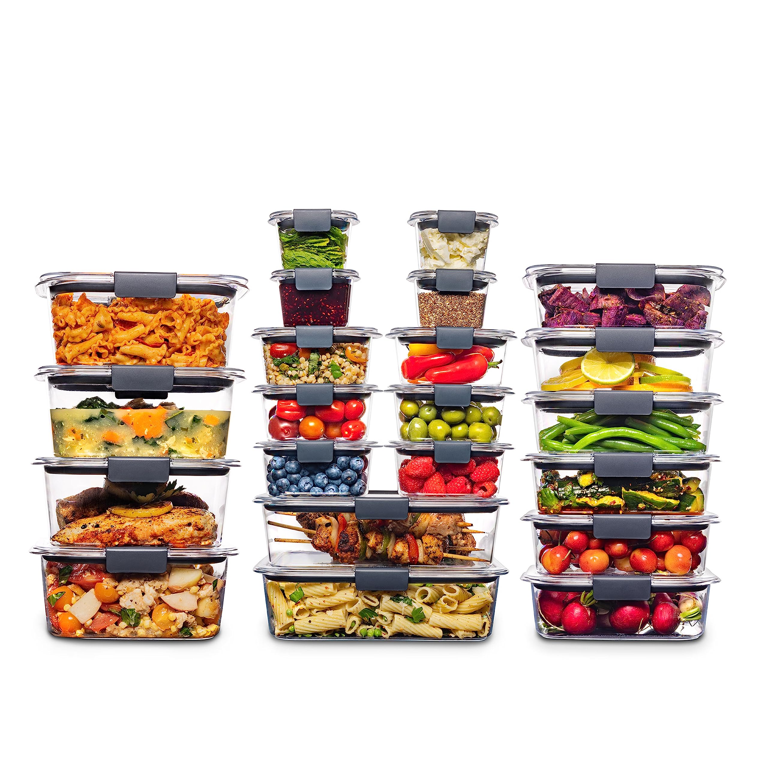 Prime Members: 22-Piece Rubbermaid Brilliance Plastic Food Storage Set ... Prime Members: 22-Piece Rubbermaid Brilliance Plastic Food Storage Set ...