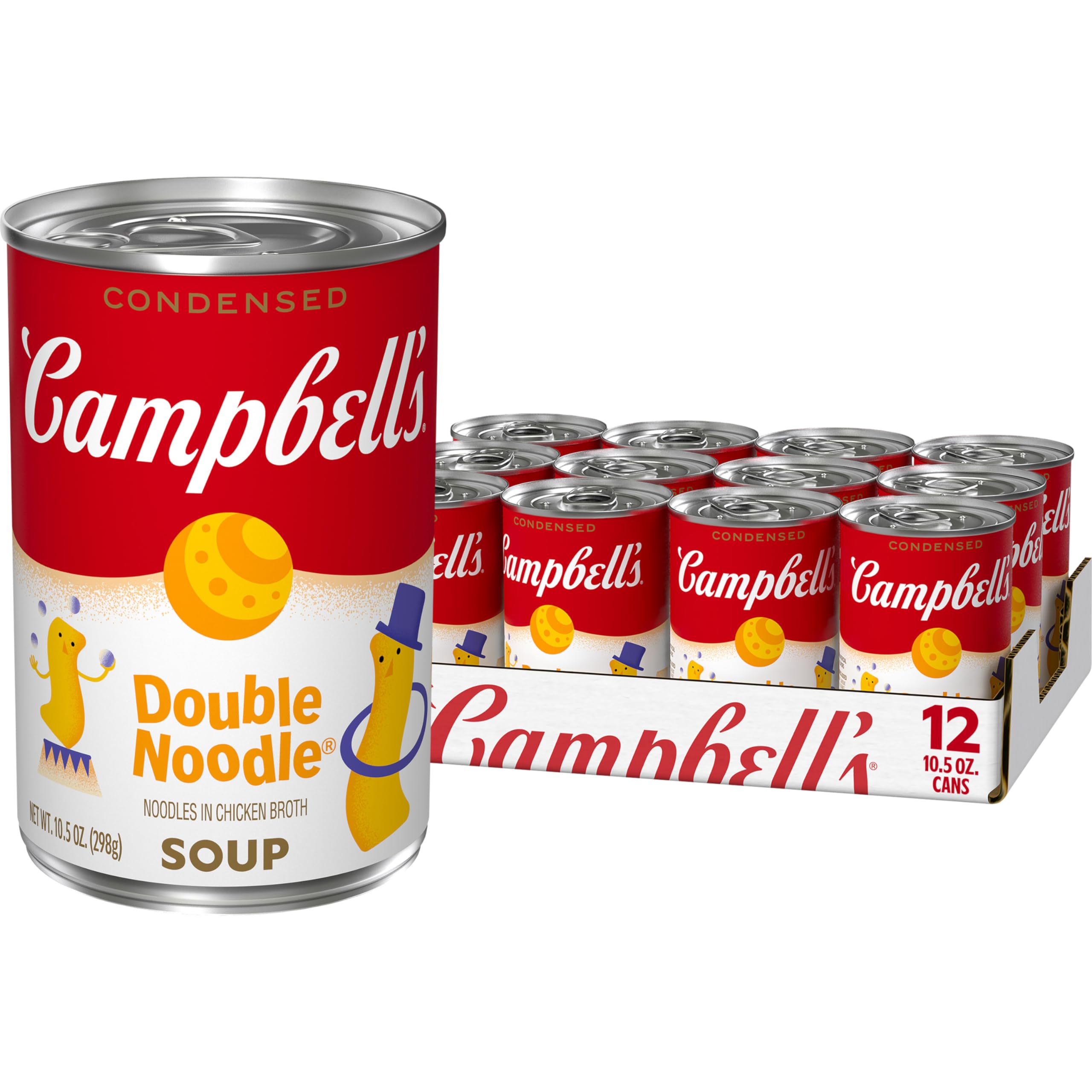12-Count 10.5-Oz Campbell’s Condensed Kids Double Noodle Soup $8.30 ($0.69 each) w/ S&S + Free ...