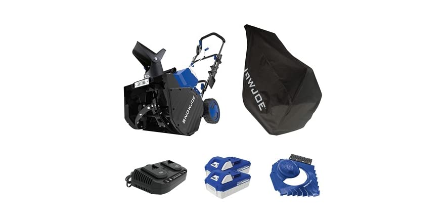 Woot!, Snow Joe 24-Volt iON+ Snow Blower Bundle, w/ 2 x 4.0-Ah ...