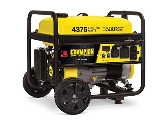 Woot!, Champion Power Equipment 4375/3500-Watt Generator with Wheel Kit ...