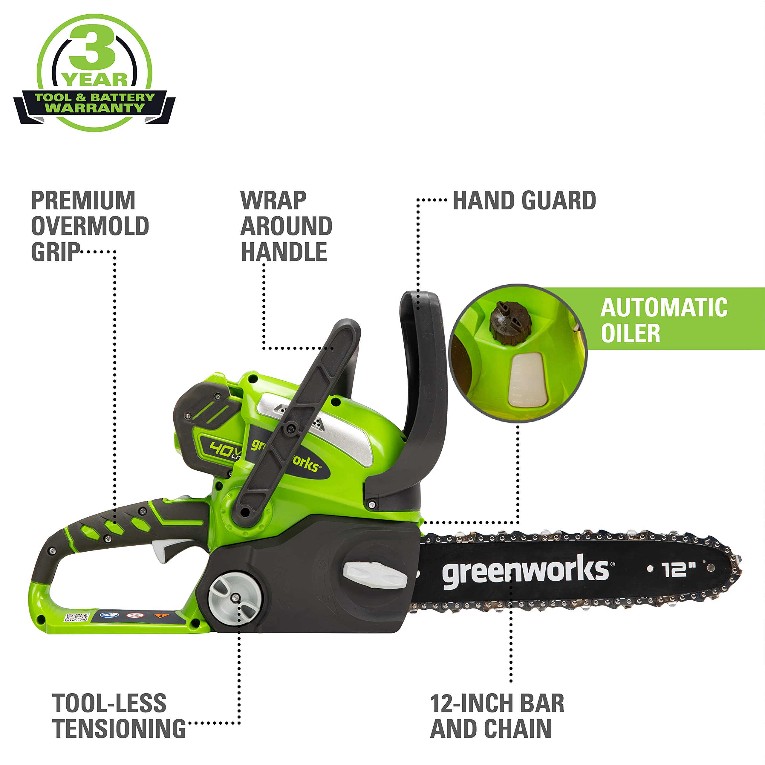 Greenworks 40V 12 Greenworks 40V 12