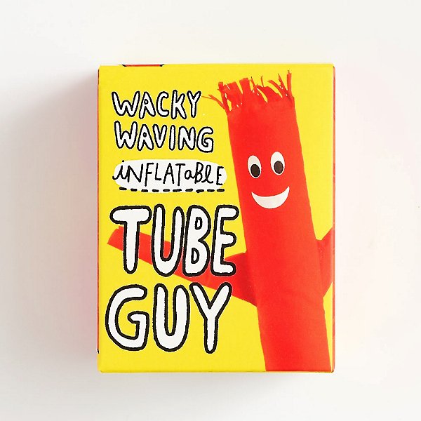 17" Wacky Waving Inflatable Tube Guy w/ Origins Mini-Book $6.86 + Free ...