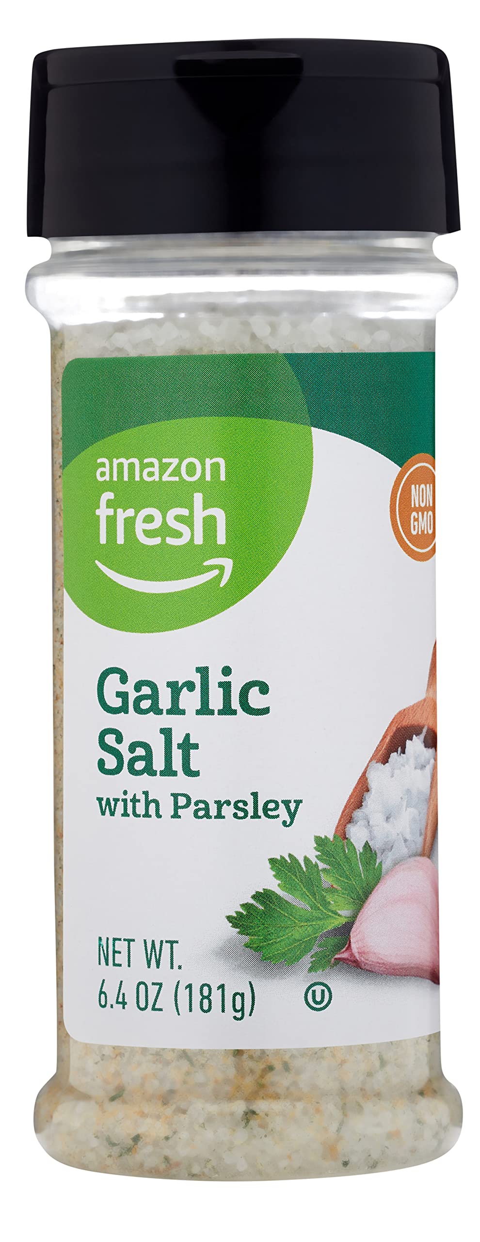 6.4-Oz Amazon Fresh Garlic Salt w/ Parsley $1.29 + Free Shipping w ...