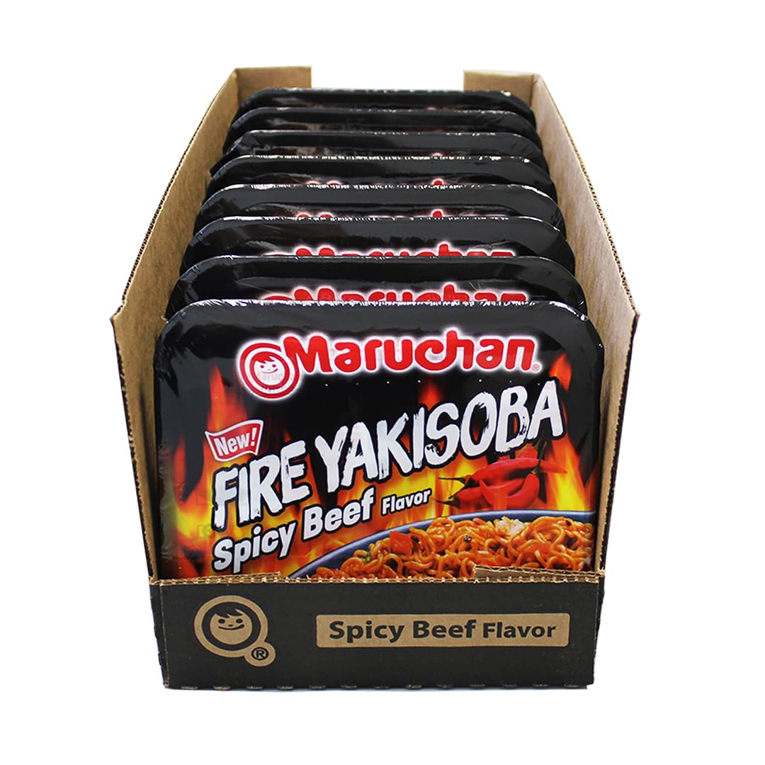 8-Pack 3.99-Oz Maruchan Yakisoba Fire Spicy Beef $7.46 + Free Shipping ...