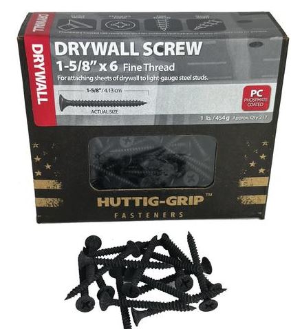 Menards: #6 x 1-5/8" or 1-1/4" Drywall Screw 1 lb. Box, FREE after rebate