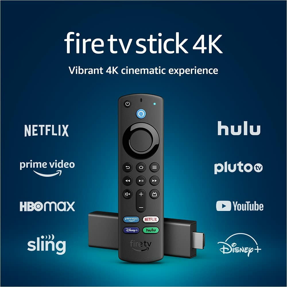 Fire TV Stick 4K streaming device with Alexa Voice Remote $29.99