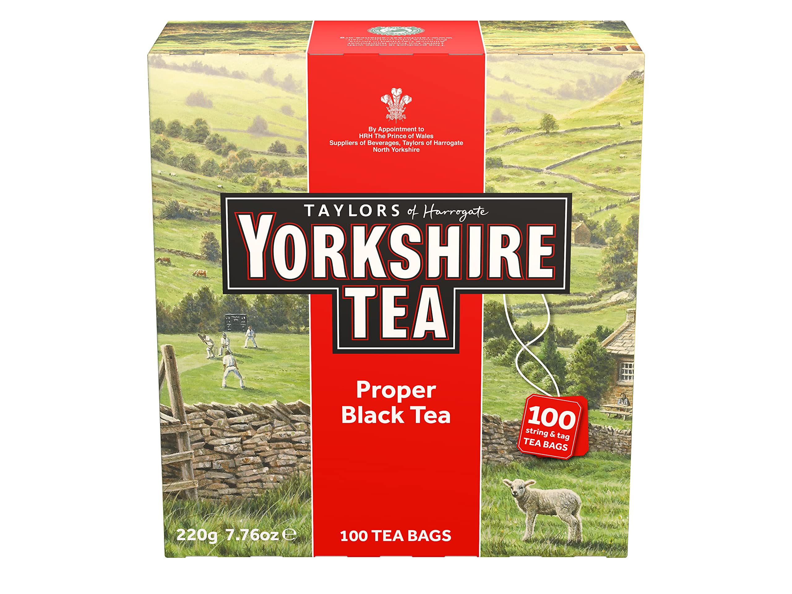 100-Count Taylors of Harrogate Yorkshire Red Tea - $3.79 w/ S&S